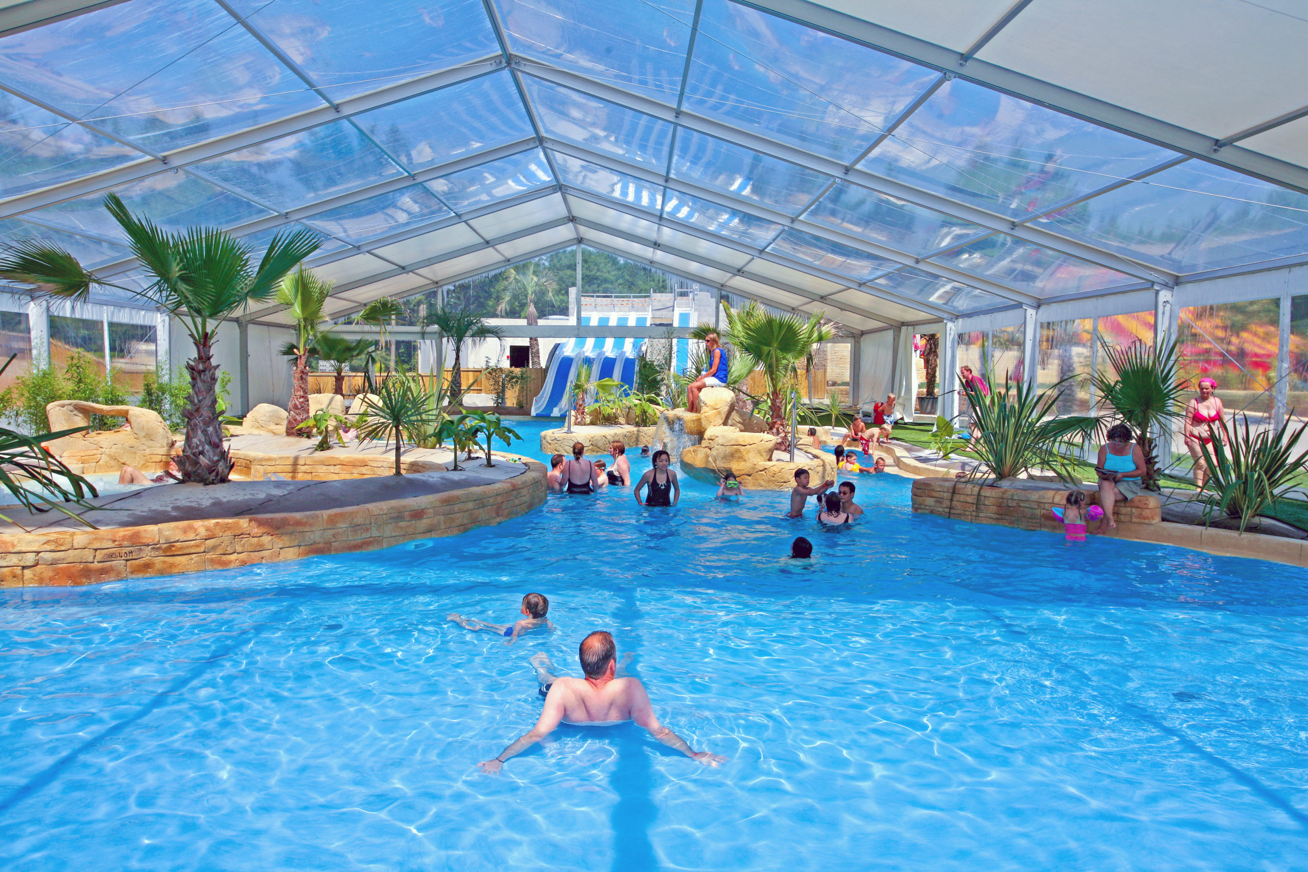 Construction espace aquatique Domaine des Ormes